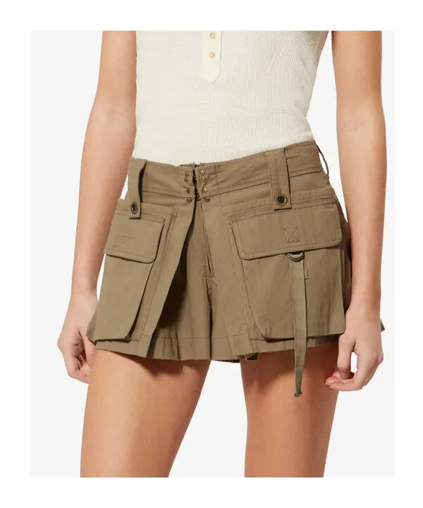 Isabel Marant Étoile Barta Cargo Skort - Khaki