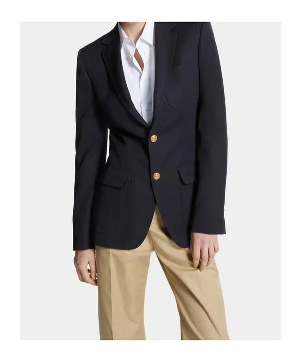 Dsquared2 Single-breasted Blazer With Notched Lapels