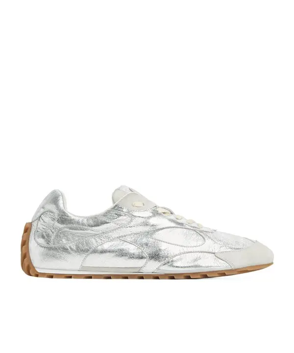 Bottega Veneta Orbit Flash Sneakers - Silver/optical