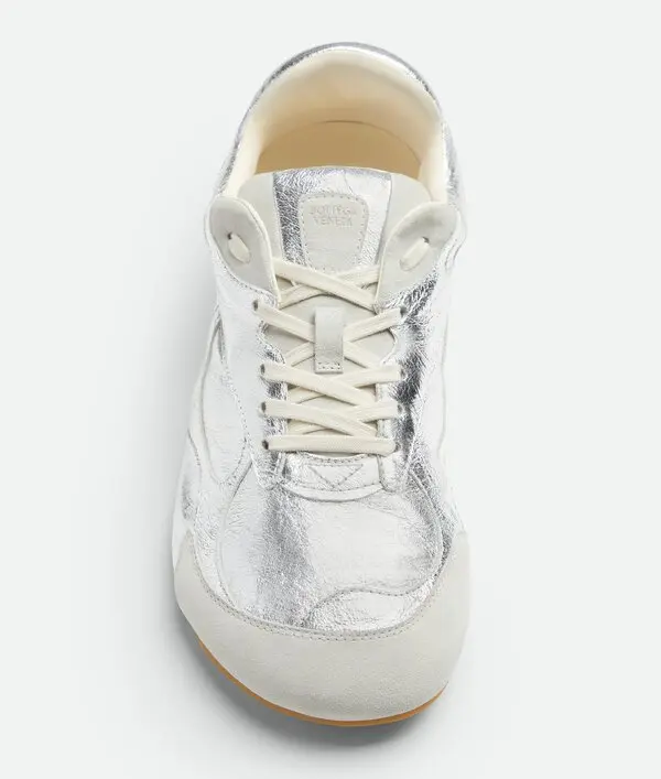 Bottega Veneta Orbit Flash Sneakers - Silver/optical