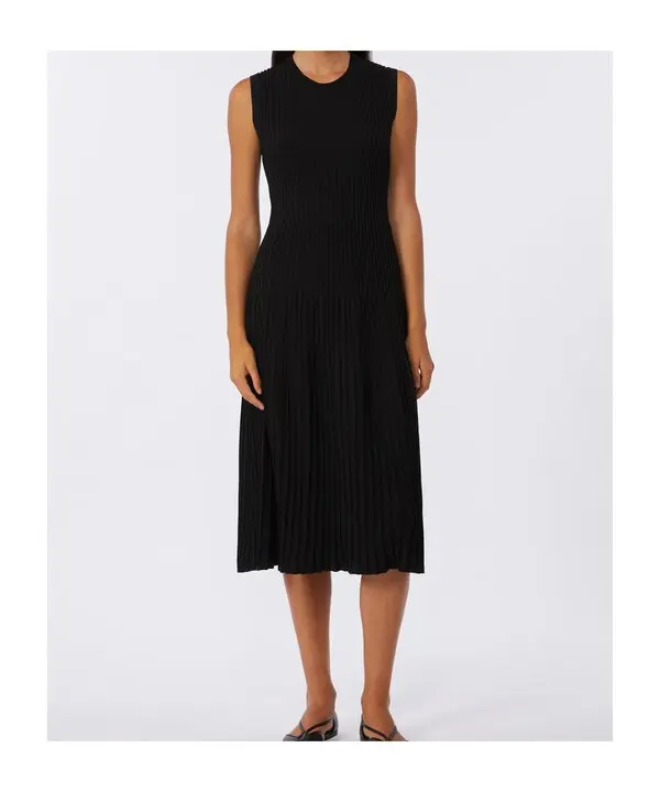 Max Mara Egizio Sleeveless Knitted Midi Dress