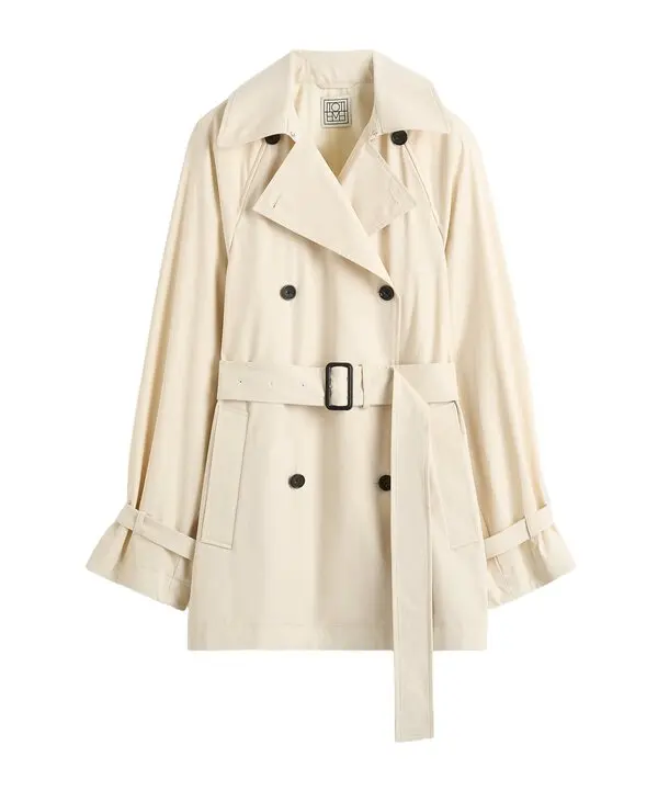 TOTEME Double-breasted Belted Blazer