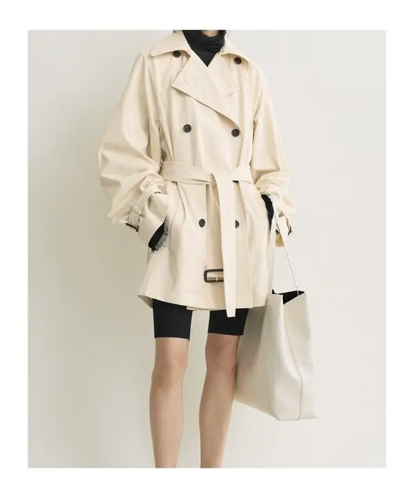 TOTEME Double-breasted Belted Blazer