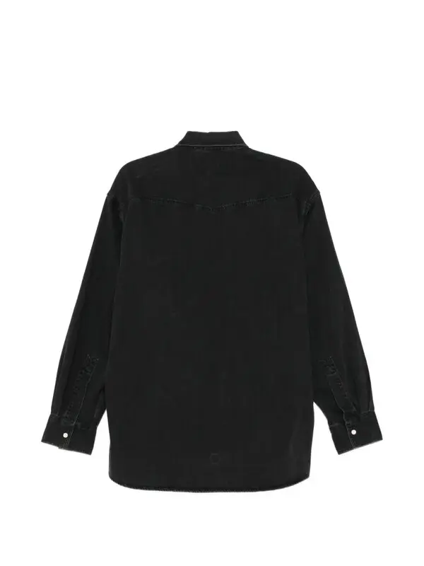 Studio Nicholson Long Sleeve Shirt With Collar And Pockets