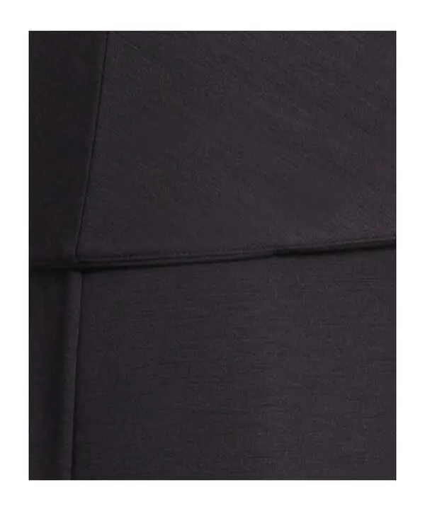 LEMAIRE Twisted Hem Wool Blend Midi Skirt