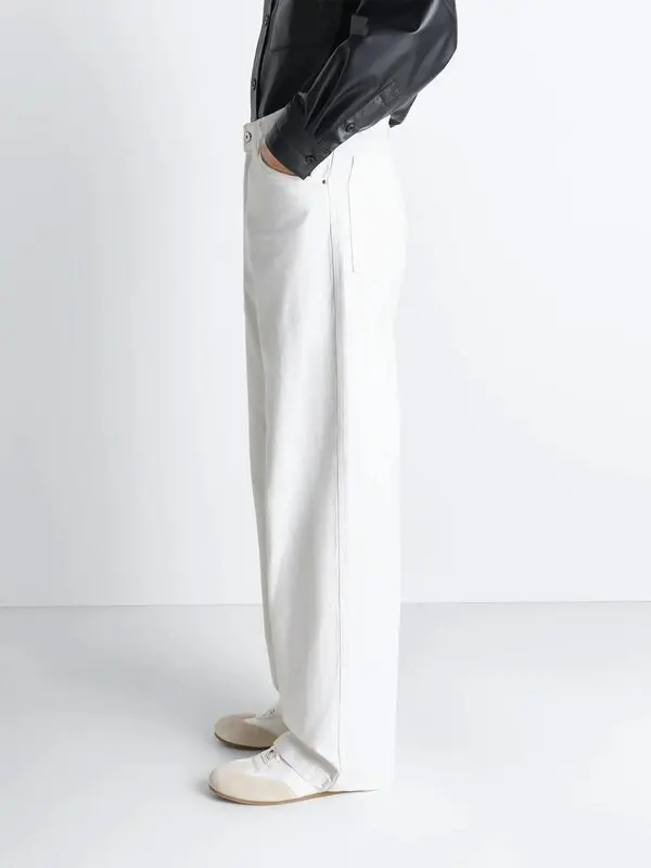 LEMAIRE Wide Leg Denim Pants