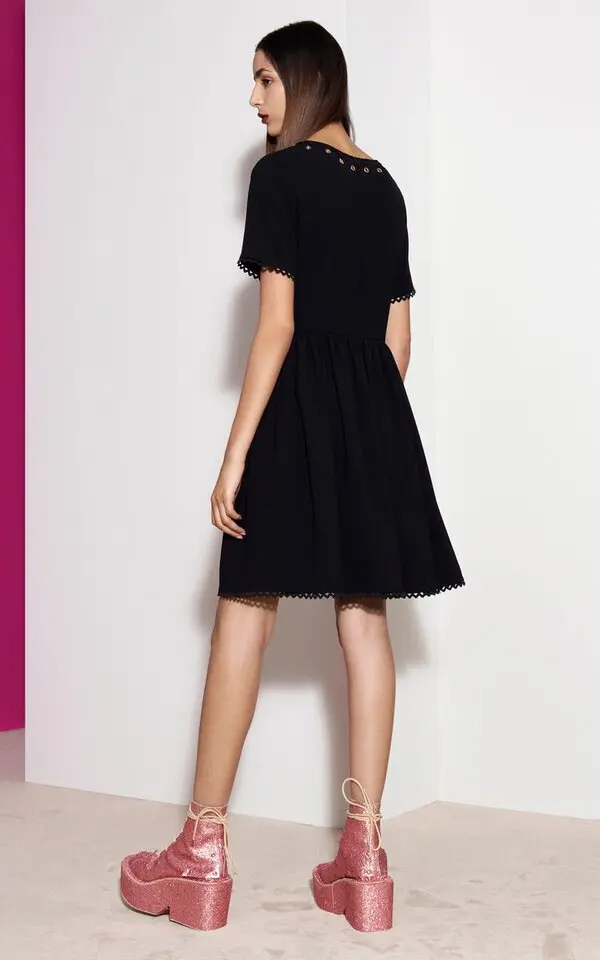 Kenzo Embroidered Mini Dress