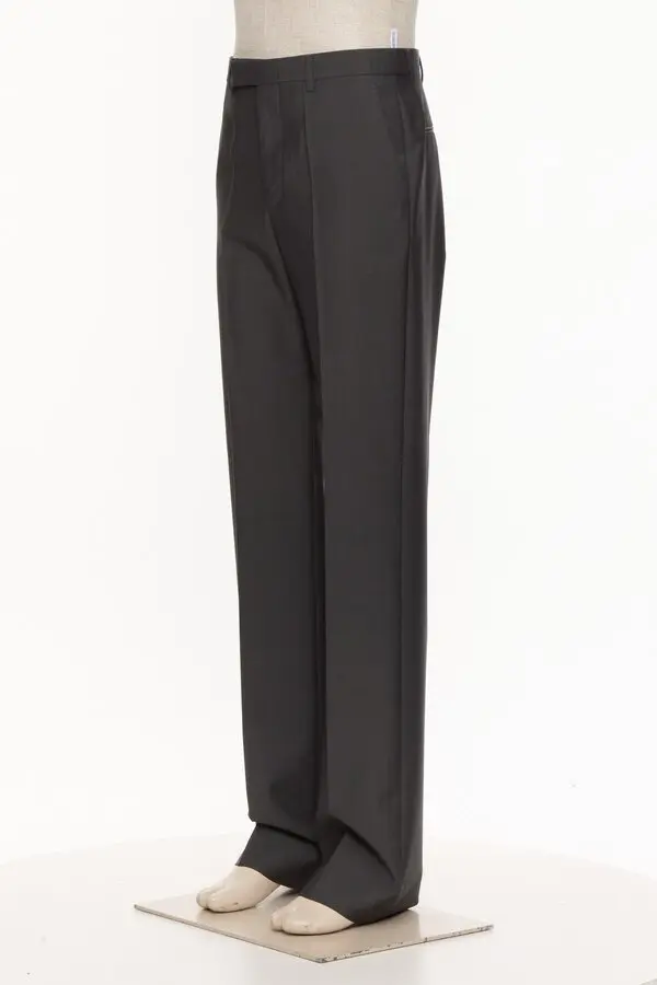 Valentino Garavani Pleated Straight Leg Tailored Trousers