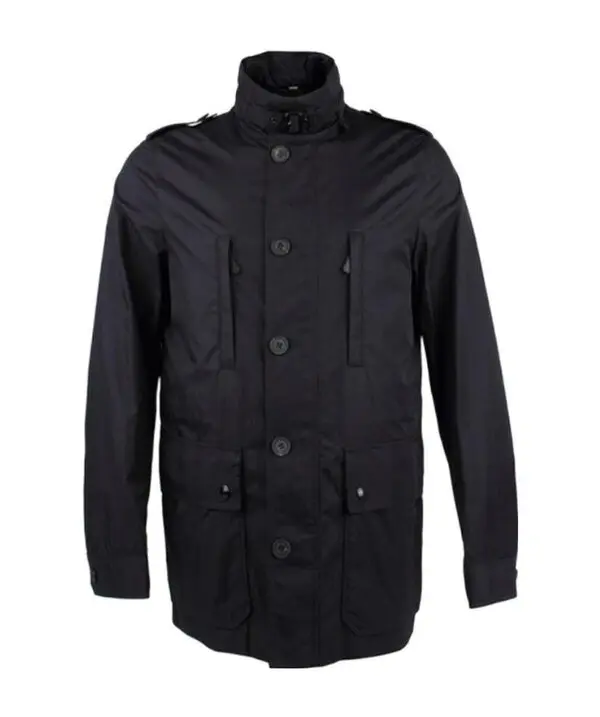 Burberry Long Sleeve Casual Jacket - Black