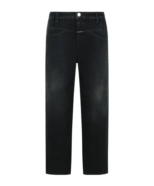 Closed Stover X Mid-waist Jeans - Black