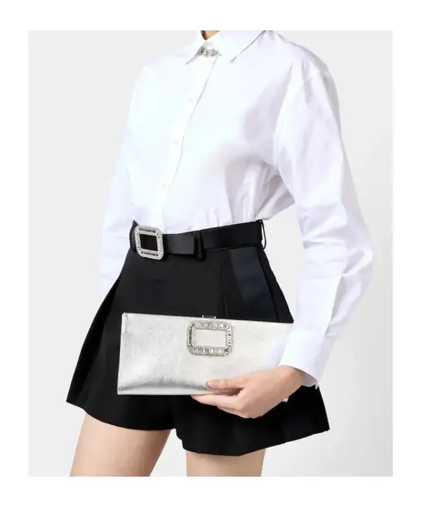 ROGER VIVIER Pilgrim Clutch Bag