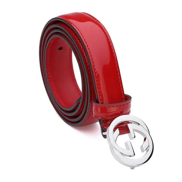 Gucci Mutual Buckle Belt - Red