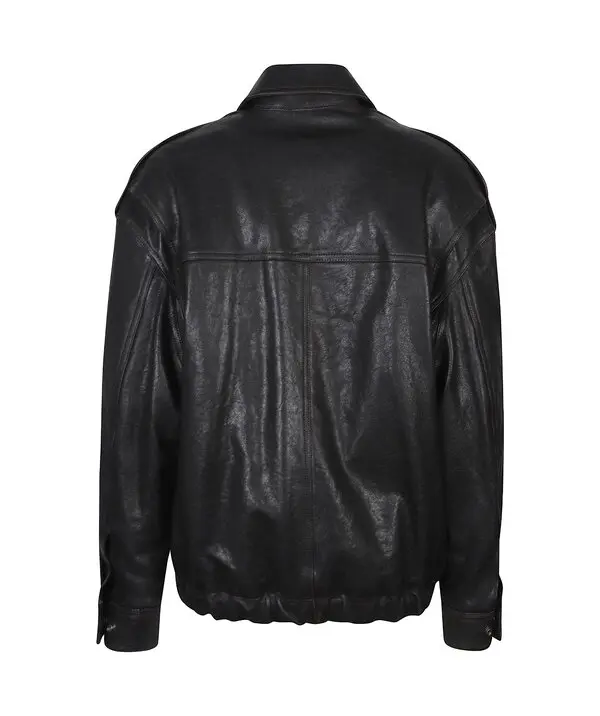 Saint Laurent Leather Jacket - No