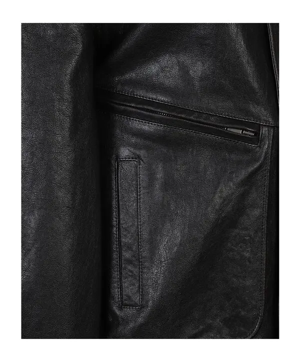 Saint Laurent Leather Jacket - No