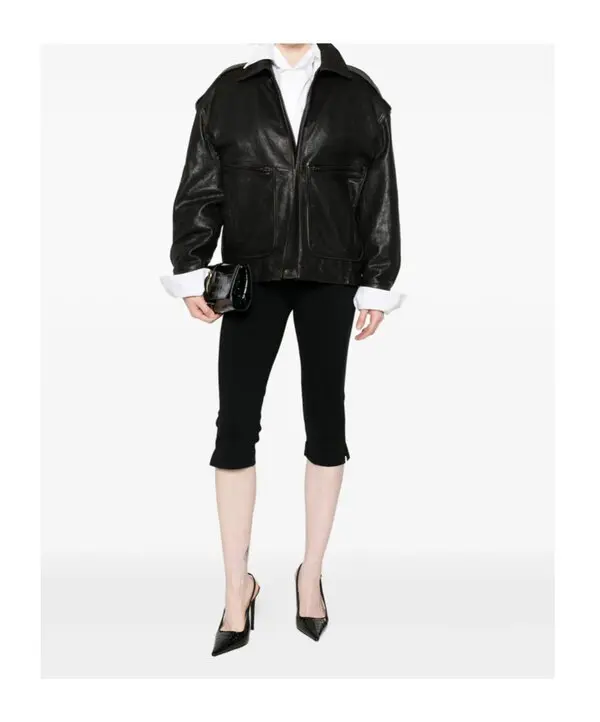 Saint Laurent Leather Jacket - No