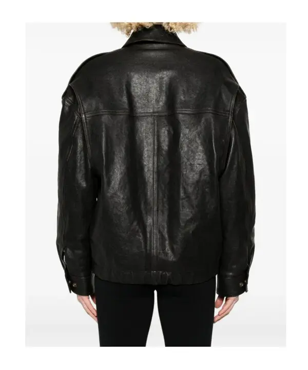 Saint Laurent Leather Jacket - No