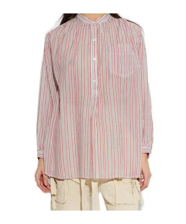Isabel Marant Étoile Saoha Striped Shirt - Pink