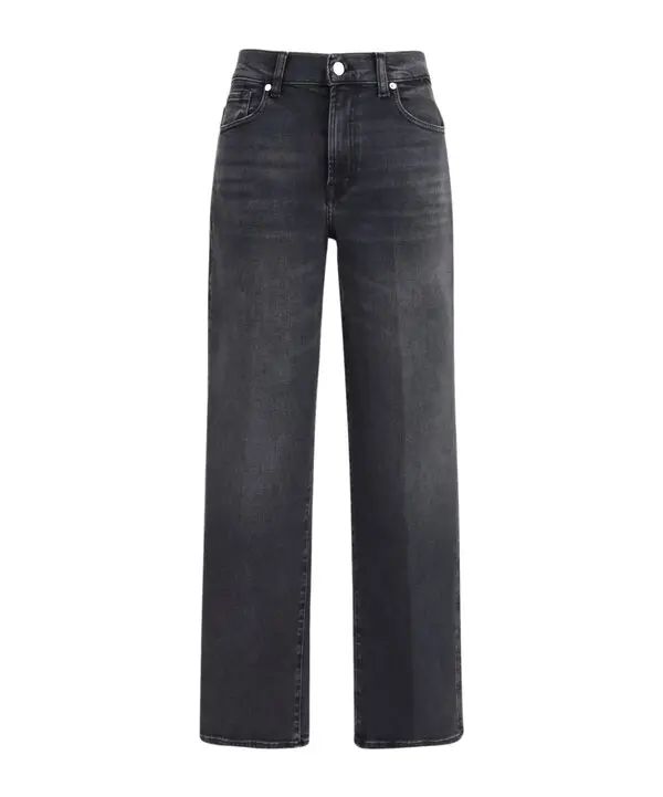 7 For All Mankind Stovepipe Straight Jeans - No