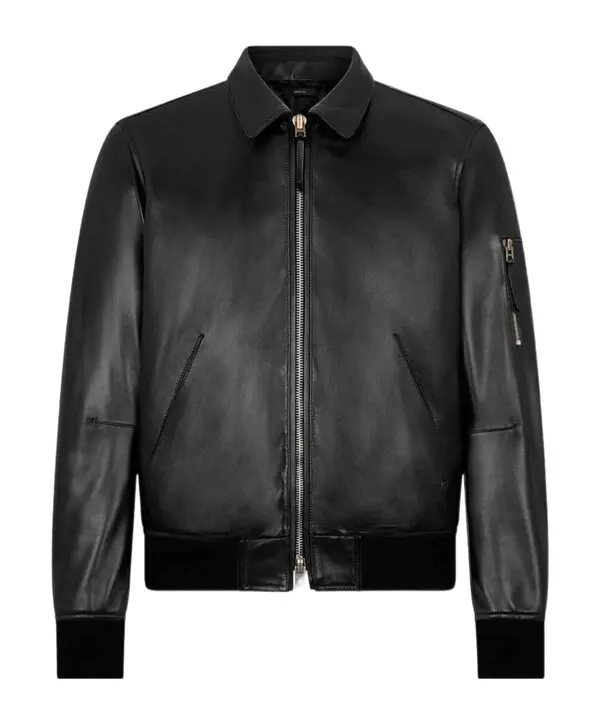 TOM FORD Leather Bomber Jacket