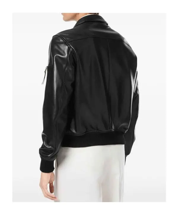 TOM FORD Leather Bomber Jacket