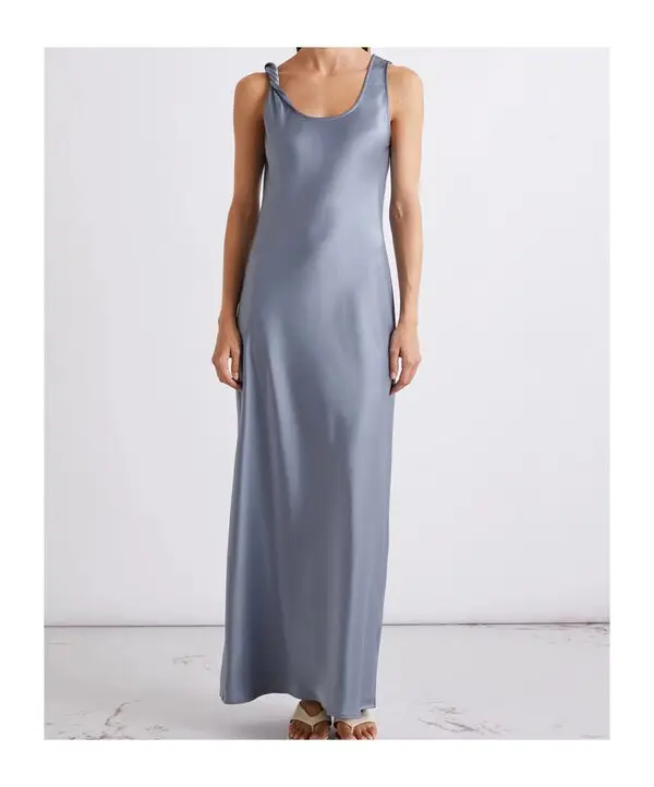 Marella Strappy Satin Maxi Dress