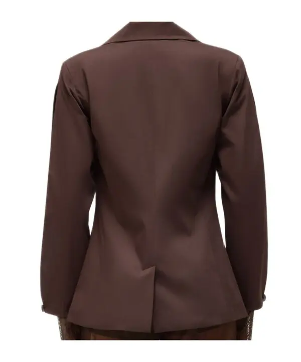 BLUGIRL Lace-trim Blazer - Black