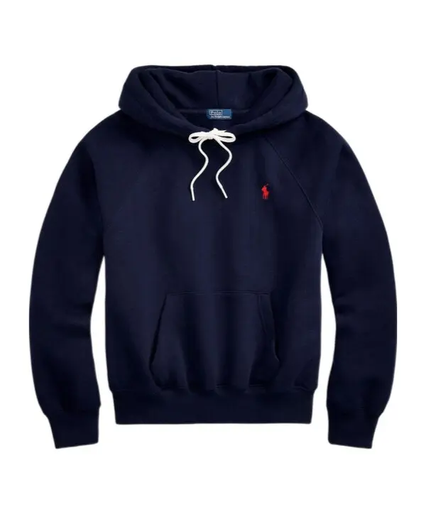 Polo Ralph Lauren Shrunken Fit Fleece Hoodie - Black