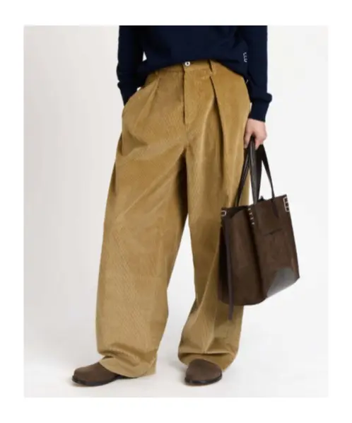J.W.ANDERSON Jw Anderson Single Pleat Corduroy Pants