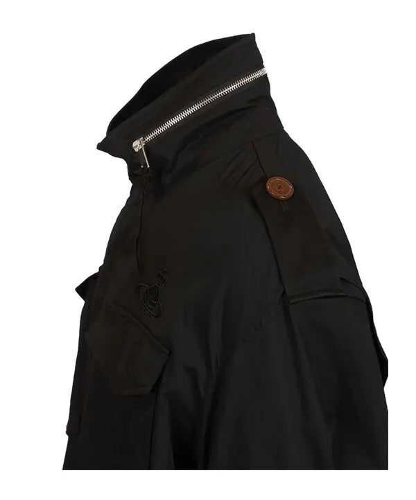 VIVIENNE WESTWOOD High Neck Zip-up Jacket