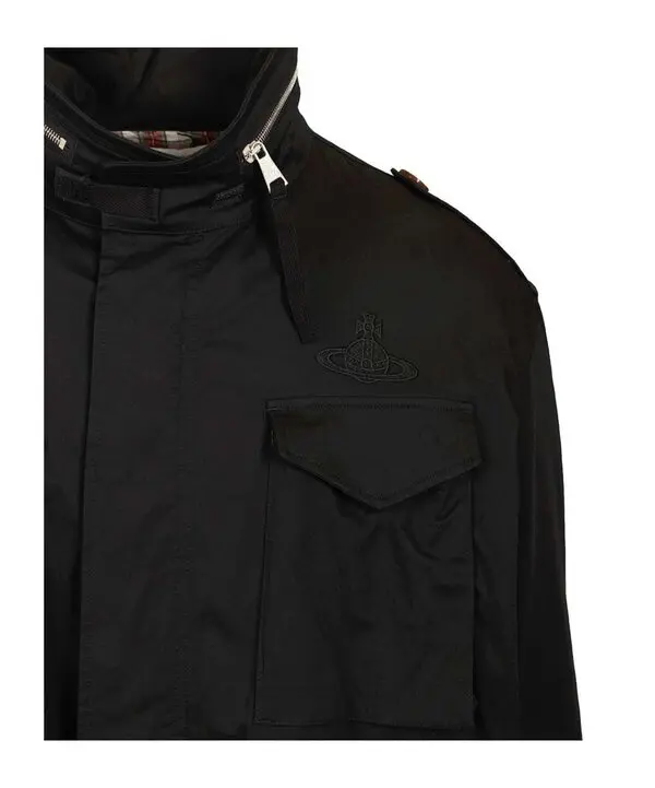 VIVIENNE WESTWOOD High Neck Zip-up Jacket