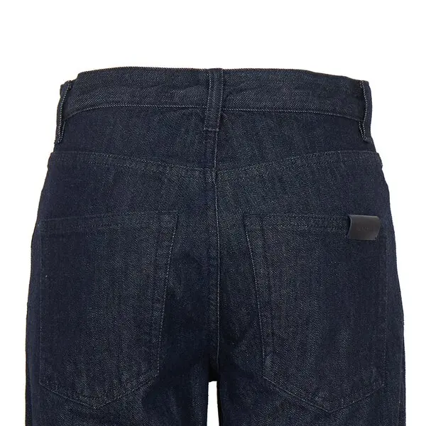 Moncler Straight-leg Jeans With Buckled Belt