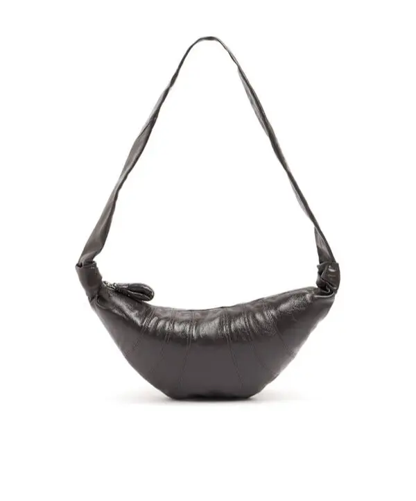 LEMAIRE Medium Croissant Bag - Mink