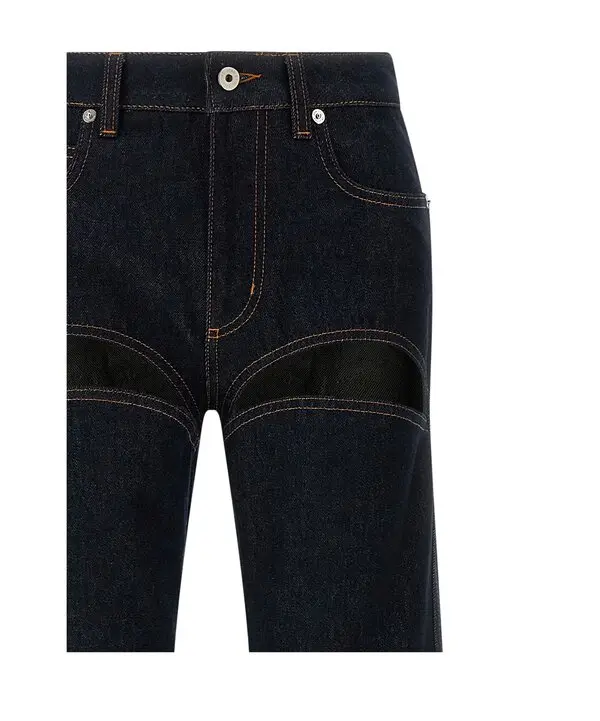 JEAN PAUL GAULTIER Maxi Turn-up Jeans