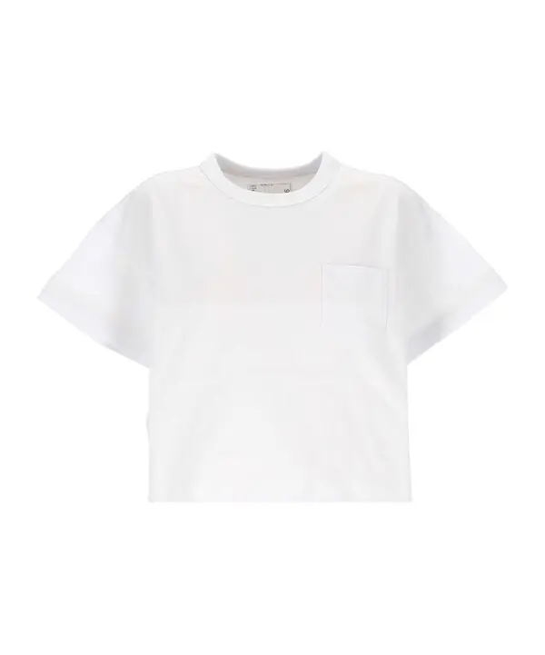 Sacai Crewneck Short Sleeve T-shirt