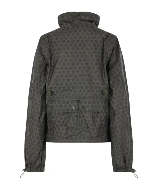 The North Face X Cecilie Bahnsen Tenzin Convertible Jacket With Geometric Print - Black