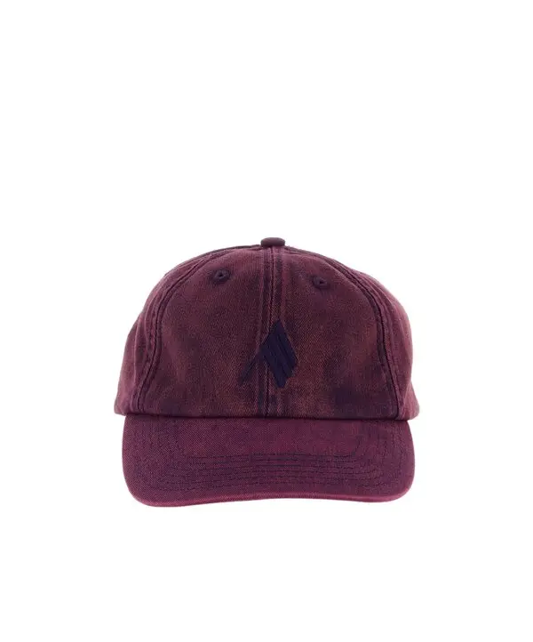 Attico Faded Logo-embroidery Baseball Cap - Red