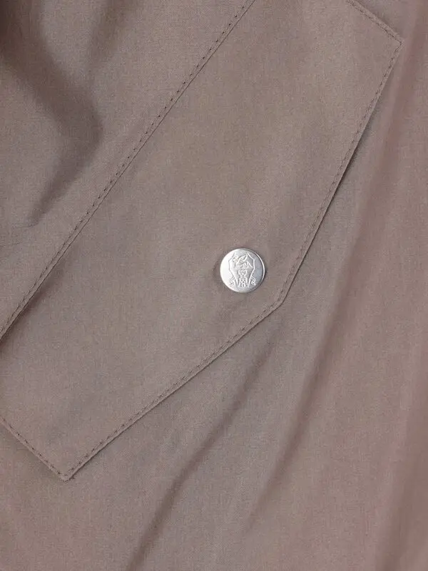 Brunello Cucinelli Long-sleeved Zip-up Jacket - Hazelnut
