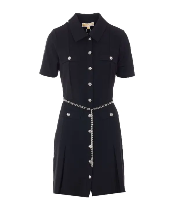 Michael Kors Chain-linked Shirt Dress - No