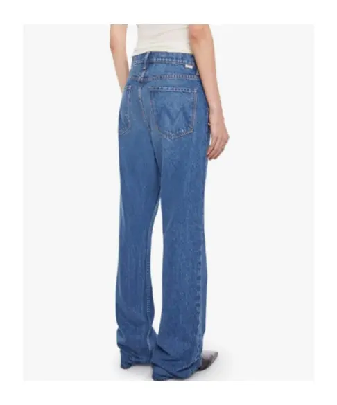 MOTHER The Mixer Hell Jeans Flared Hem - Blue