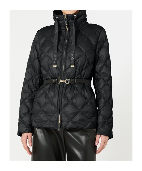 Max Mara Belted Quilted Jacket