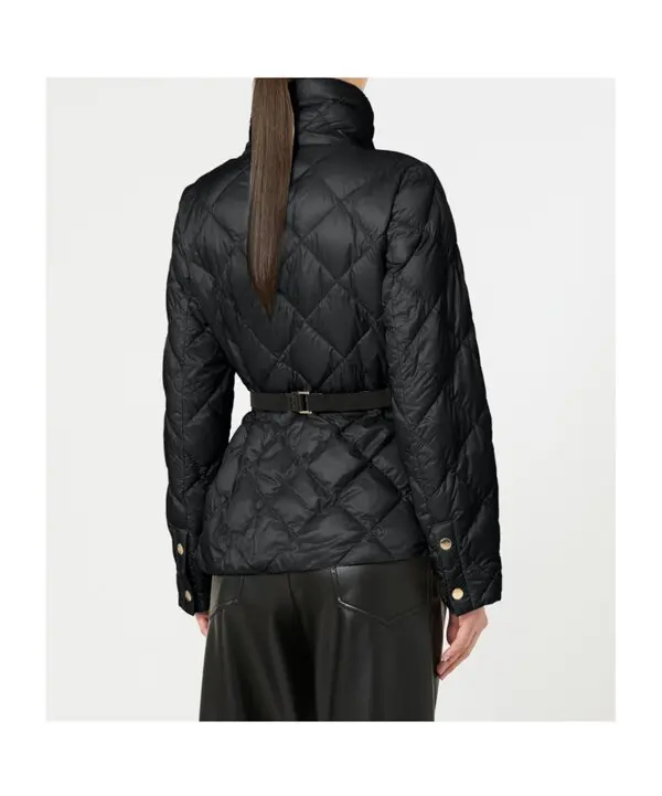 Max Mara Belted Quilted Jacket