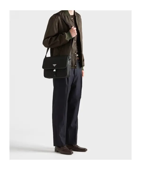 Prada Re-nylon Buckled Shoulder Bag