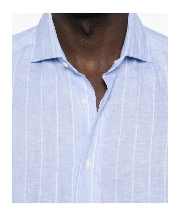 Brunello Cucinelli Collared Long-sleeved Shirt