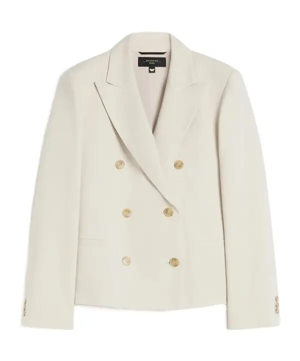 Max Mara Nembi Double-breasted Blazer - Beige