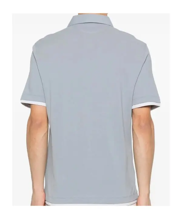 Brunello Cucinelli Buttoned Short-sleeve Polo Shirt