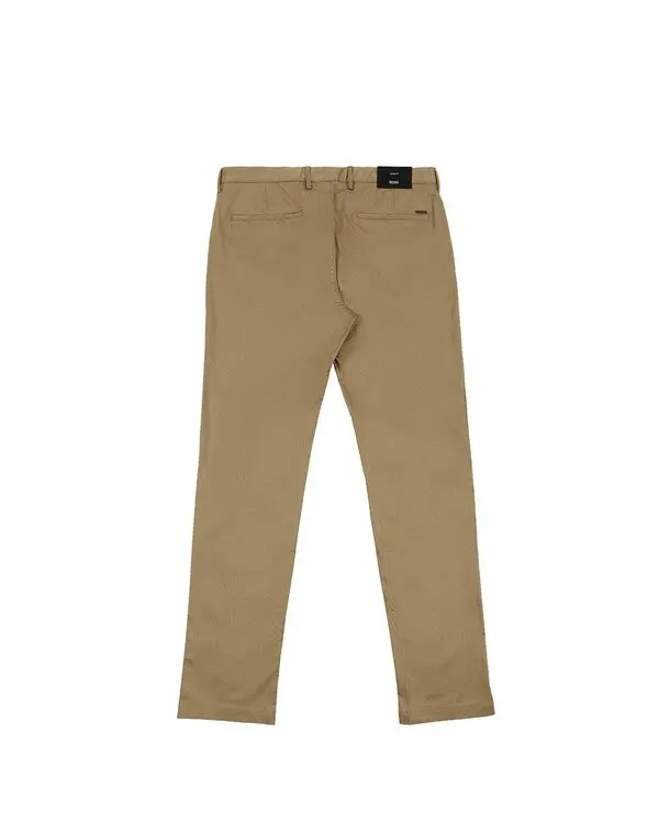 Hugo Boss Logo Casual Pants - Brown