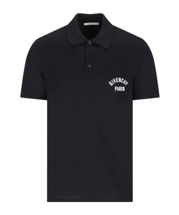 Givenchy Logo Embroidered Short-sleeved Polo Shirt - No