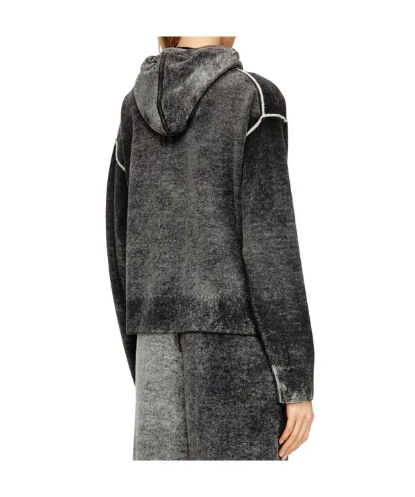DIESEL® M-hermine Zip-up Hoodie