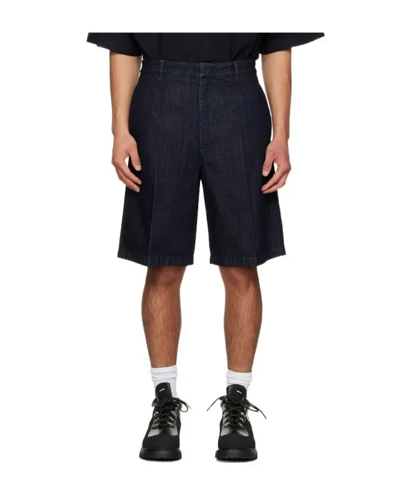 JIL SANDER Pleated Tailored Shorts - Magnet