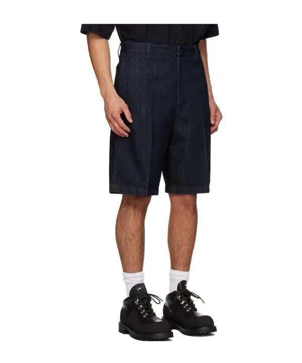 JIL SANDER Pleated Tailored Shorts - Magnet